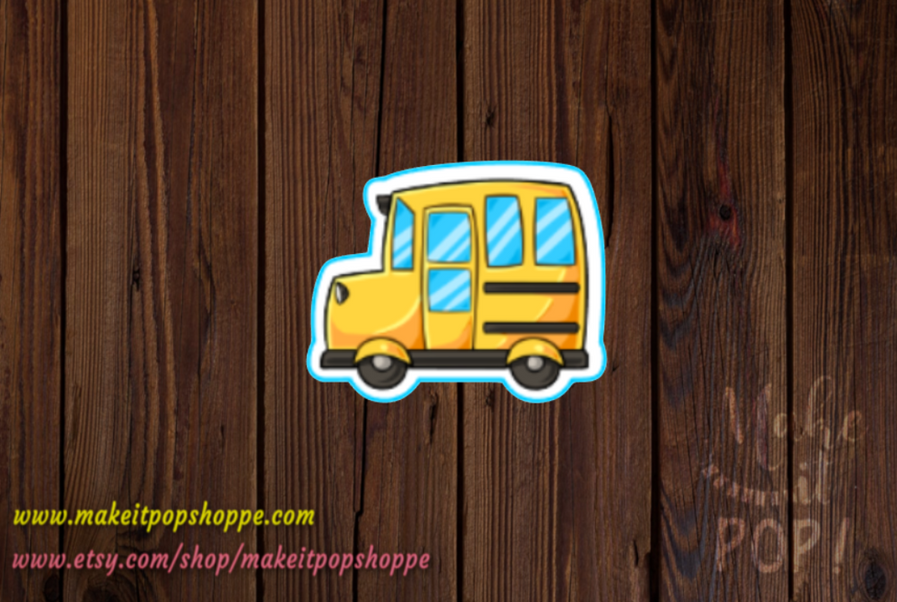 School Bus *STENCIL* – Make It Pop Shoppe